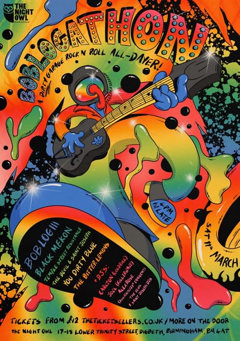 Boblogathon: A Dirty Garage Rock All-Dayer with Bob Log III - Visit ...