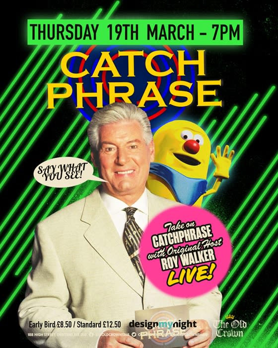 Catchphrase with Roy Walker at the Old Crown - Visit Birmingham