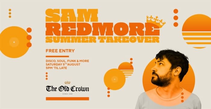 The Sam Redmore Summer Takeover - FREE ENTRY - Visit Birmingham