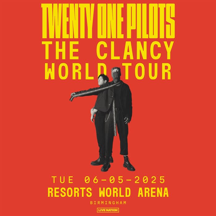 Twenty One Pilots - The Clancy World Tour - Visit Birmingham