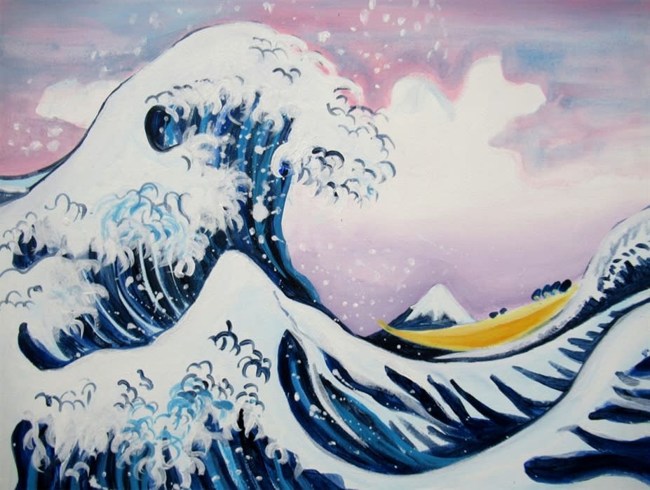Paint The Great Wave! Sutton Coldfield - Visit Birmingham