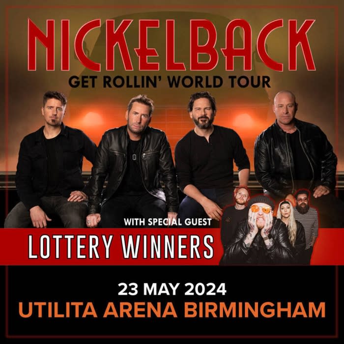 Nickelback - Get Rollin' World Tour - Visit Birmingham