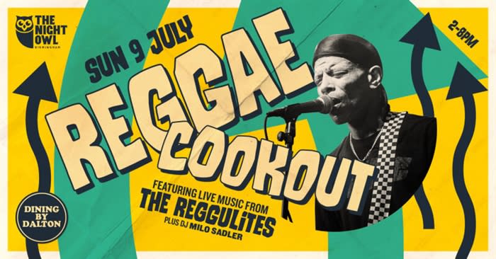 Reggae Cookout with The Reggulites at The Night Owl - Visit Birmingham