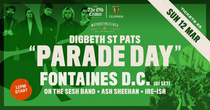 THE OLD CROWN'S ST. PATRICKS "PARADE" DAY PARTY - Visit Birmingham