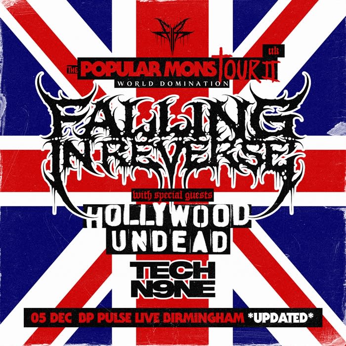 Falling In Reverse: The Popular MonsTOUR II: World Domination with ...