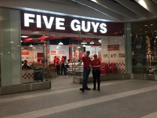Five Guys - New Street Station - Visit Birmingham