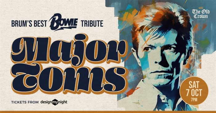 Major Toms Live At The Old Crown - Visit Birmingham
