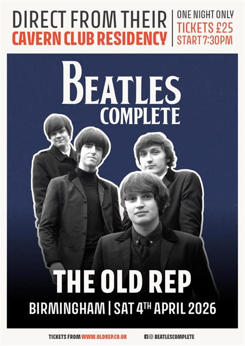 Beatles Complete - A Tribute To The Fab Four - Visit Birmingham