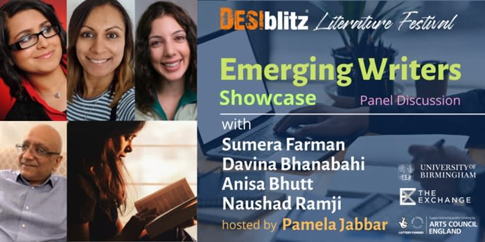 Emerging Writers - DESIblitz Literature Festival - Visit Birmingham