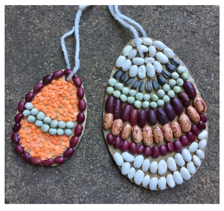 Egg-citing Easter Mosaics! Create Your Own Natural Mosaic Easter Egg ...