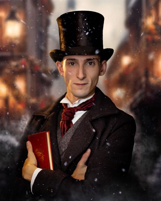 Charles Dickens A Christmas Carol Unveiled: One Actor, Many Voices ...