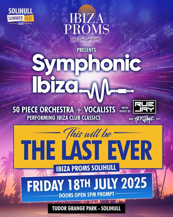 Ibiza Proms in the Park - Visit Birmingham