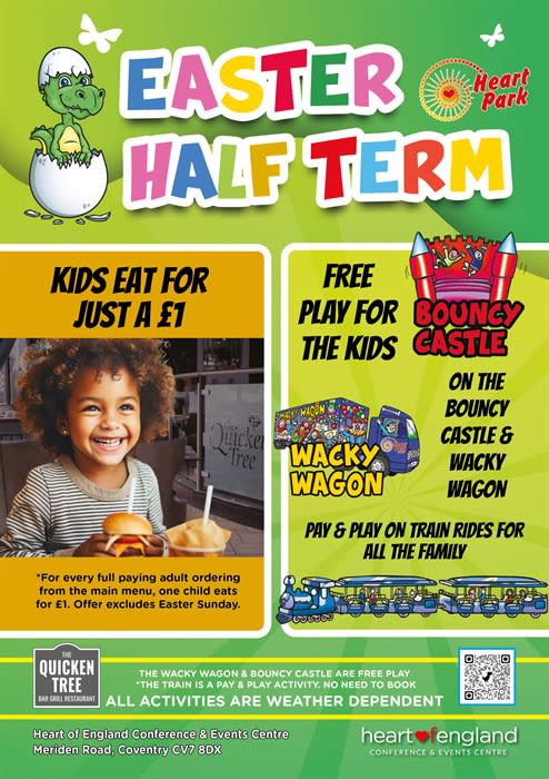 Easter Half Term Activities at The Quicken Tree - Visit Birmingham