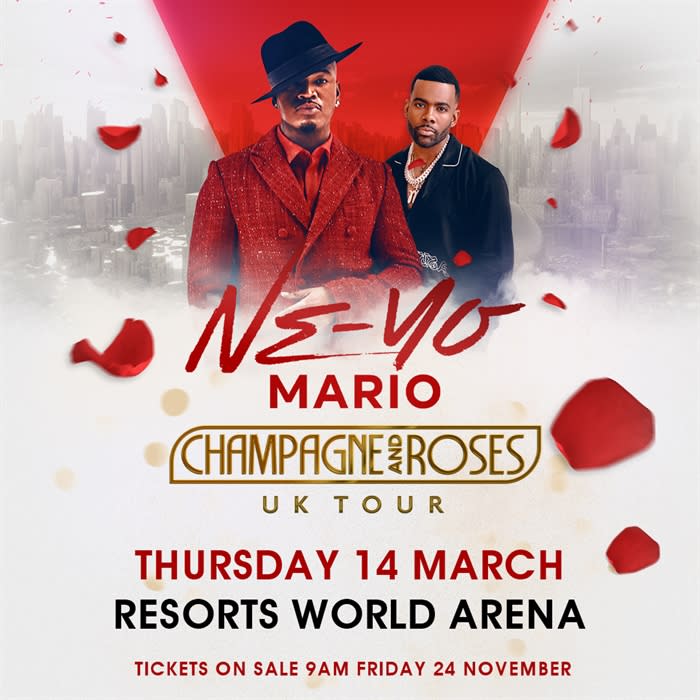 NE-YO: Champagne & Roses Tour with special guest Mario - Visit Birmingham