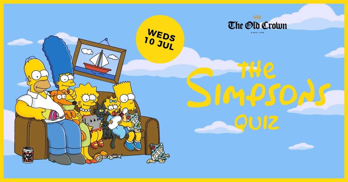 The Simpsons Quiz at The Old Crown - Visit Birmingham