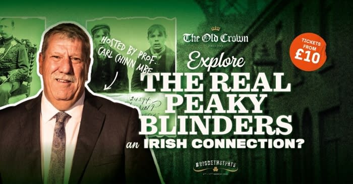 An Evening with Carl Chinn MBE - The Real Peaky Blinder An Irish ...