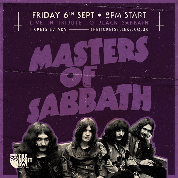 Masters of Sabbath (Black Sabbath tribute) at The Night Owl - Visit ...