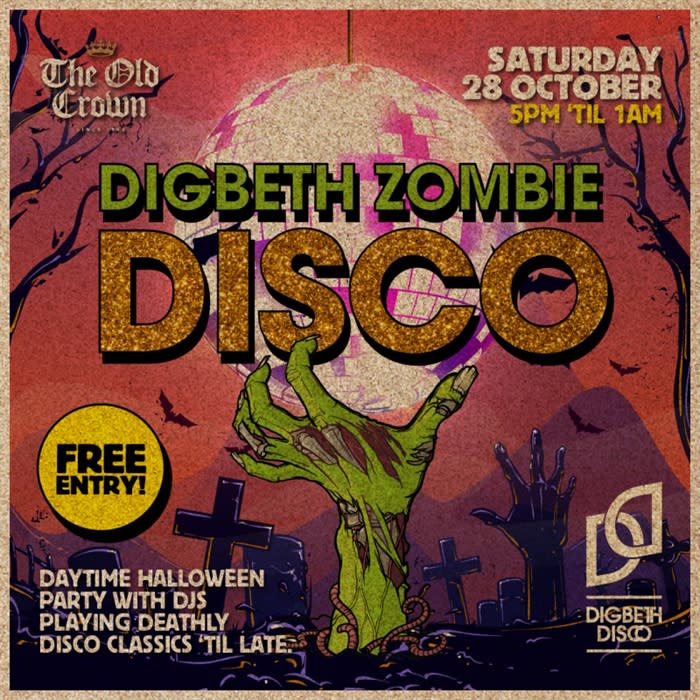 Digbeth Zombie Disco - Free Halloween Party! - Visit Birmingham