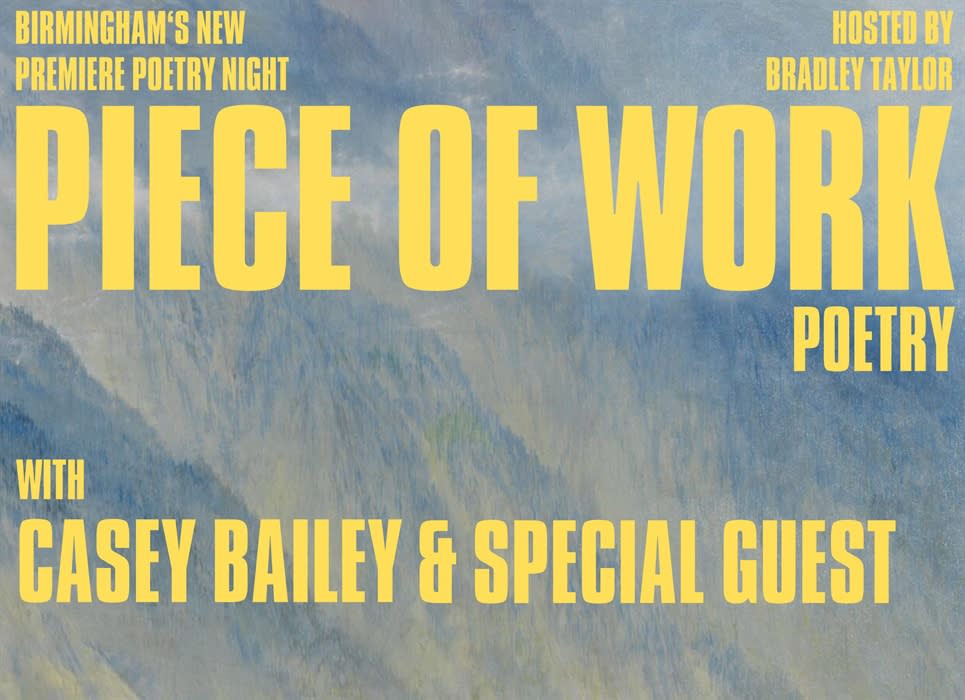Piece of Work - Poetry at BMAG - Visit Birmingham