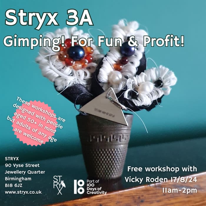 Gimping for Fun and Profit- Stryx 3rd Age hosted by Vicky Roden - Visit Birmingham