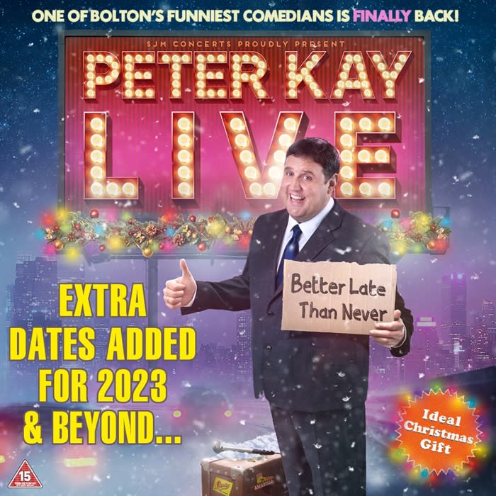 Peter Kay Live - Balcony Seating - Visit Birmingham