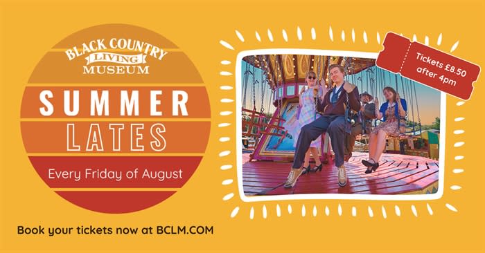 Summer Lates at Black Country Living Museum - Visit Birmingham