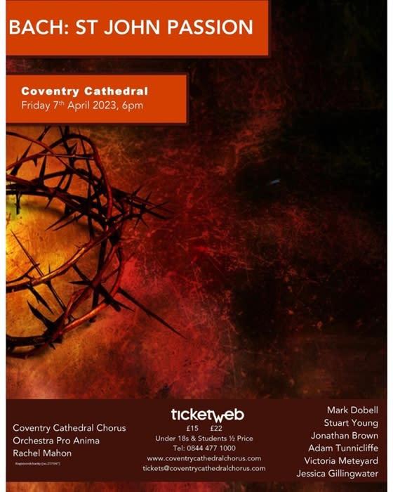 Bach's St John Passion - Visit Birmingham