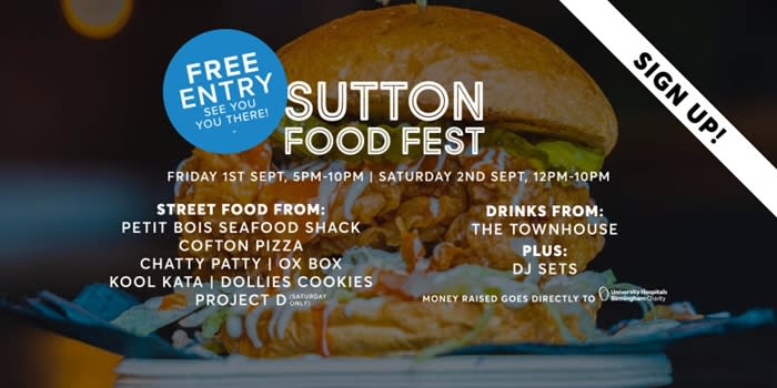 Sutton Food Fest at The Townhouse - Visit Birmingham