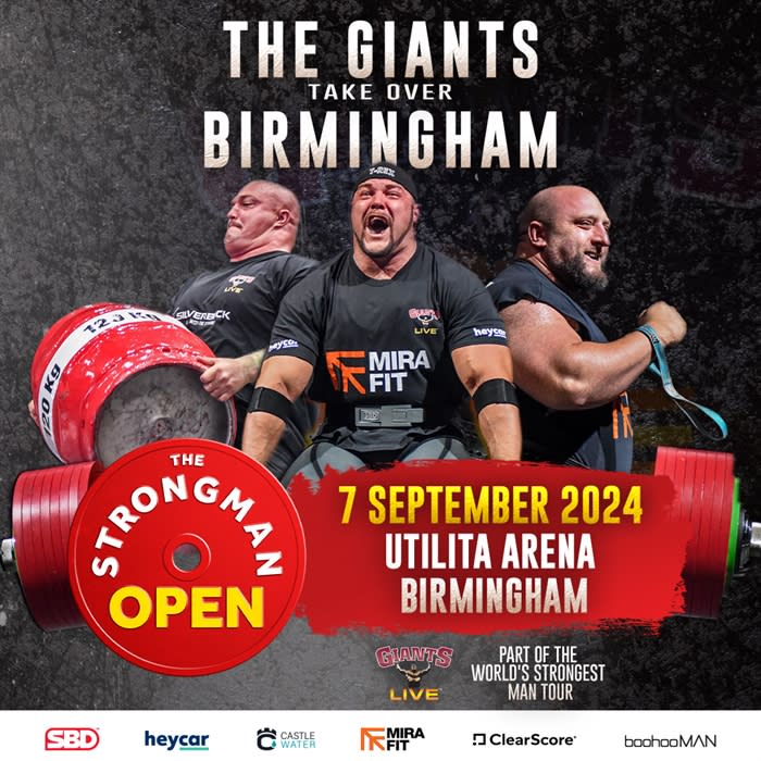 The Strongman Open 2024 – Giants Live - Visit Birmingham