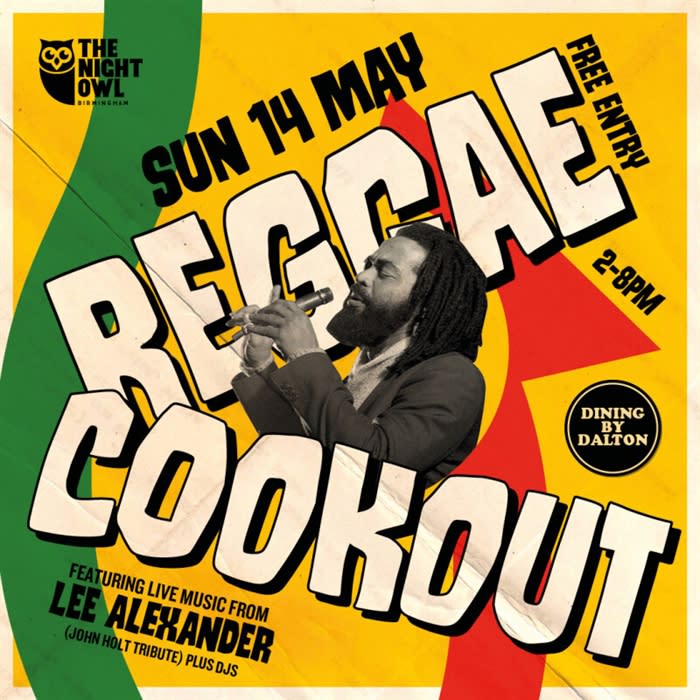 The Reggae Cookout with LEE ALEXANDER (JOHN HOLT TRIBUTE) & DJ Milo ...