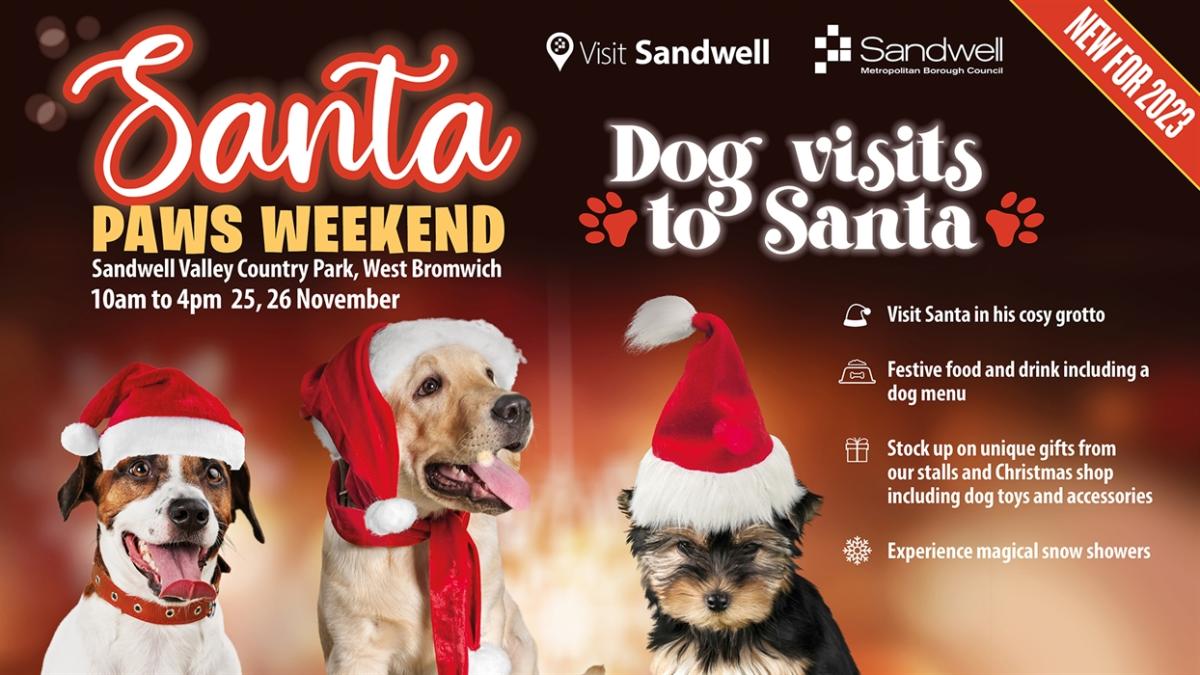 Santa Paws Weekend - Dog visits to Santa - Visit Birmingham