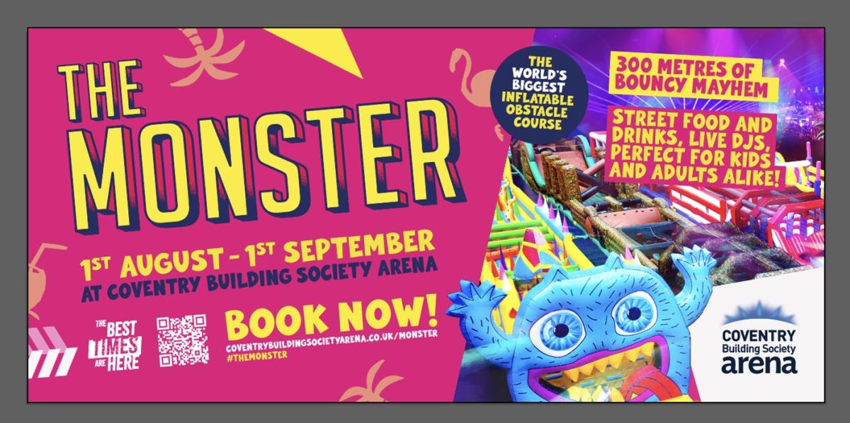 The Monster at CBS Arena - Shakespeare's England