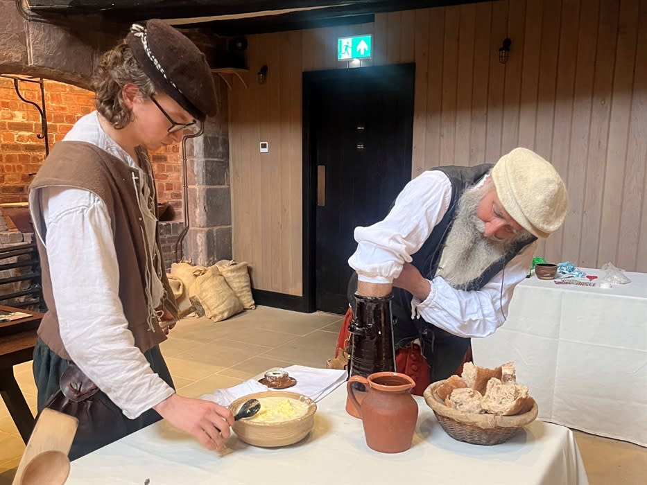 Tudor Tuesdays - Tudor Food at St Mary's Guildhall - Shakespeare's England