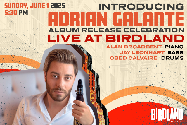 Adrian Galante Album Release Celebration | New York, NY 10036
