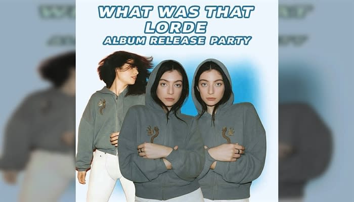 Lorde Album Release Party