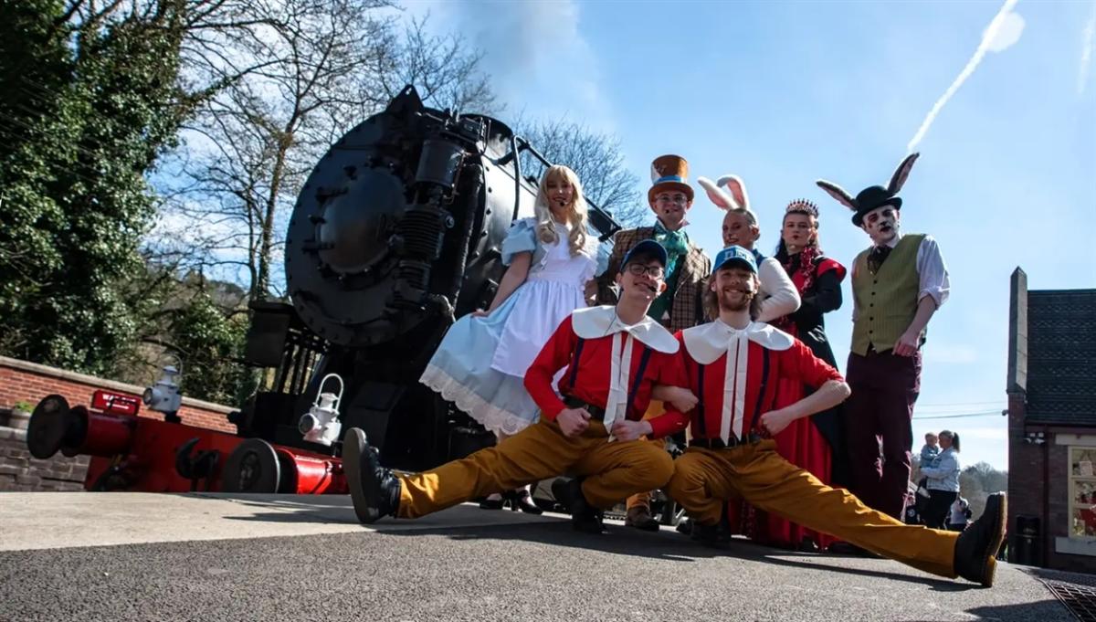 Easter Steam Train Afternoon Tea – Mad Hatters Tea Party