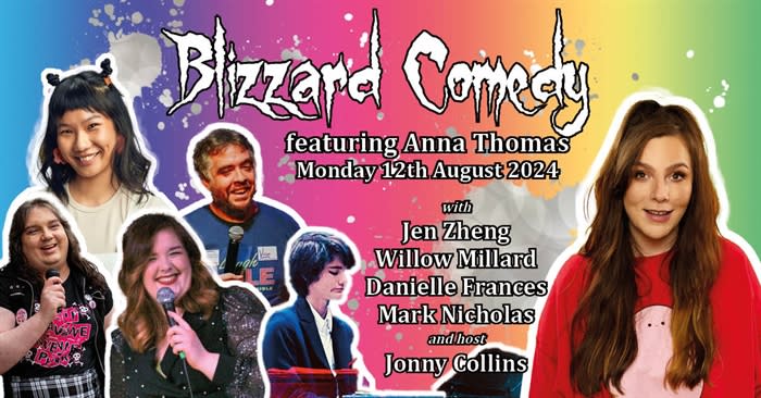 Blizzard Comedy LIVE, featuring Anna Thomas