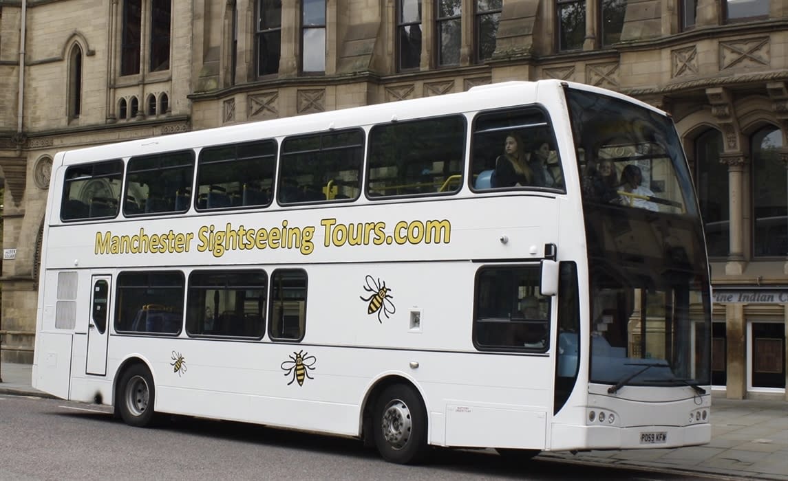 Manchester Bus Tour ‘Secrets of the City’ with LIVE Guide