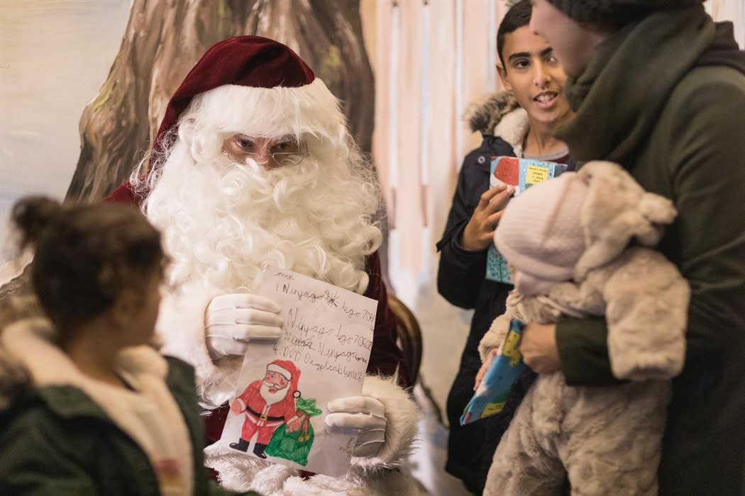 Father Christmas at the Farm