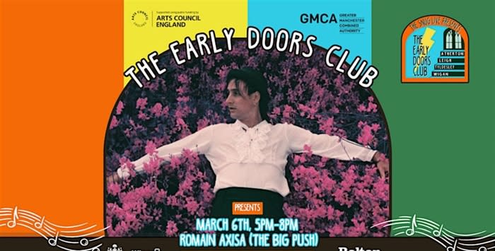 The Early Doors Club at ST George's Church - Romain Axisa (The Big Push)