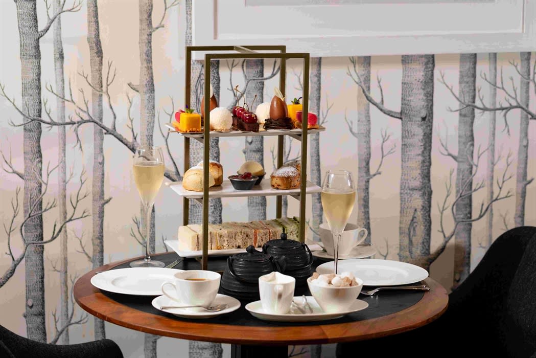 Easter Afternoon Tea at The Library Champagne Bar