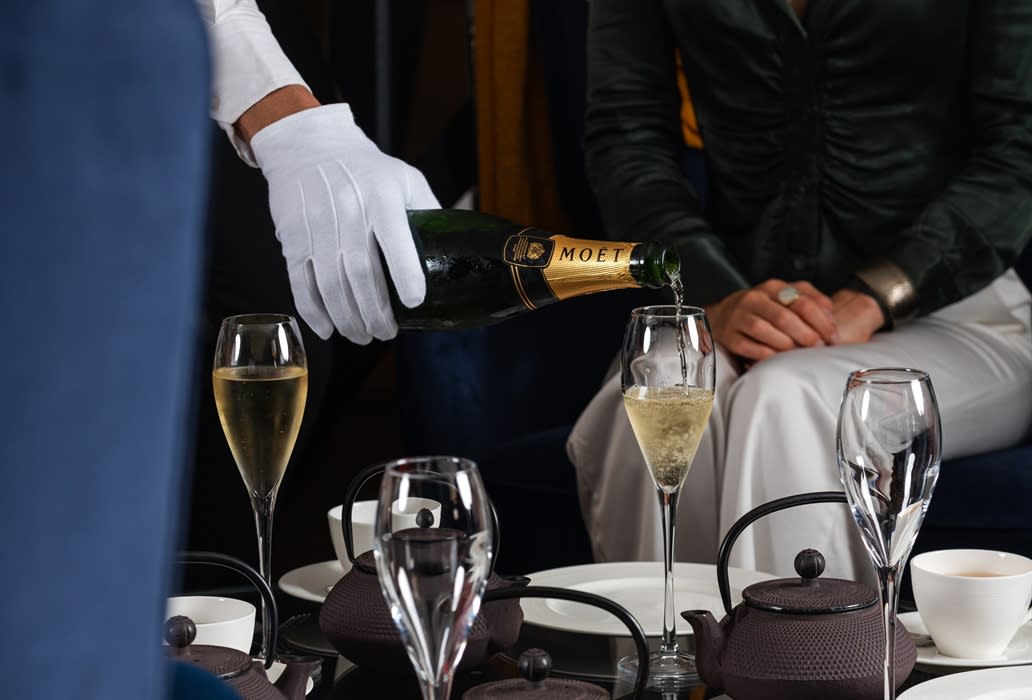 Graduation Day at The Library Champagne Bar