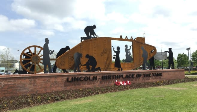 Lincoln Tank Memorial