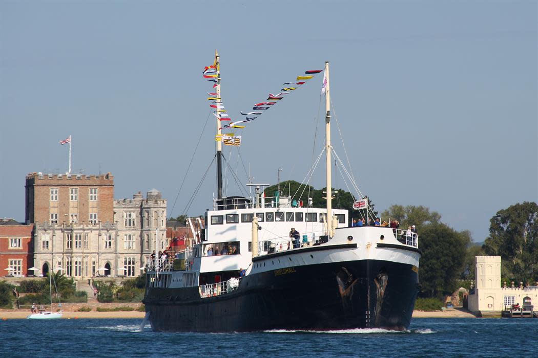 Steamship Shieldhall One way trip to Poole - Visit the New Forest
