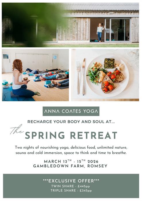 Spring Yoga Retreat - Visit the New Forest