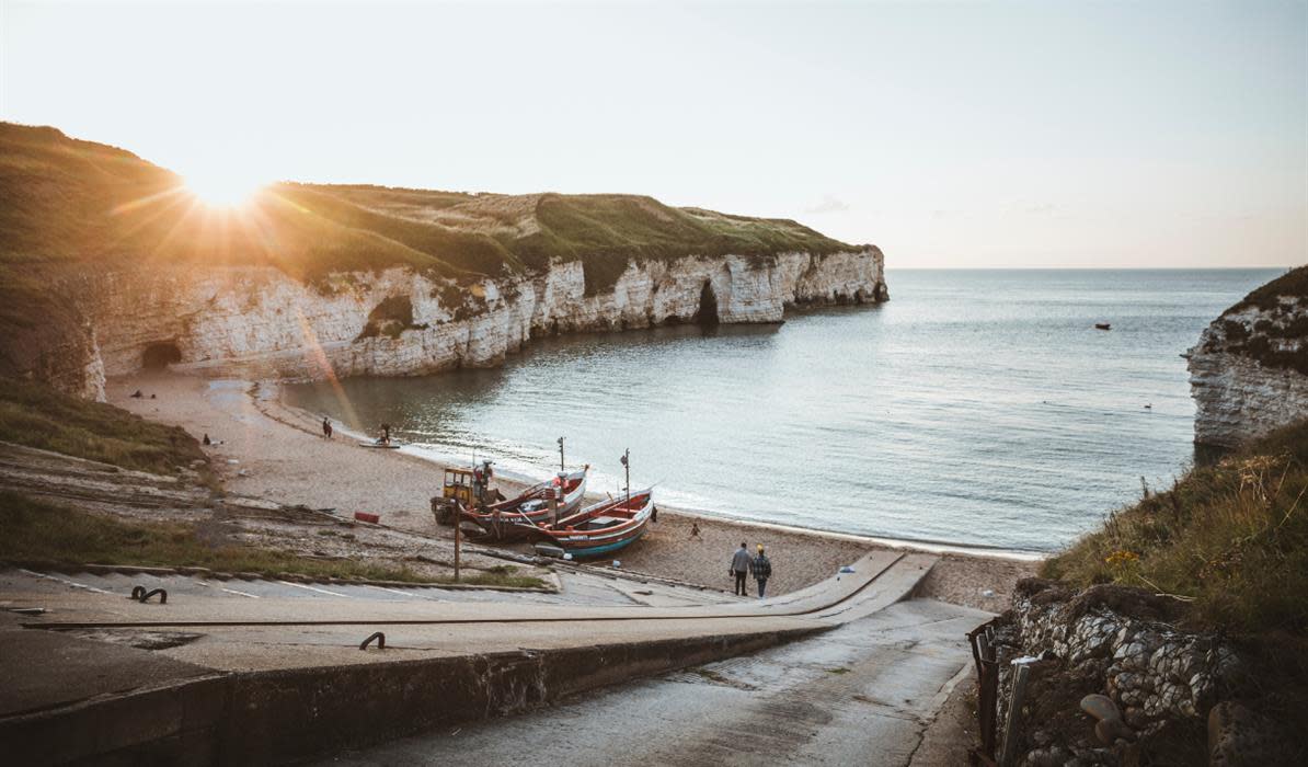Flamborough North Landing Beach