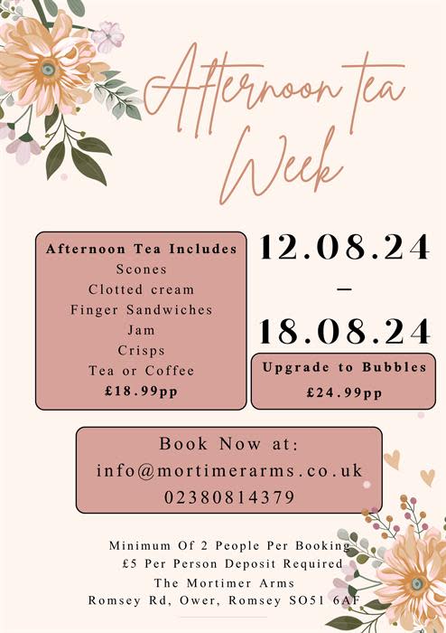 Afternoon Tea Week - Visit the New Forest