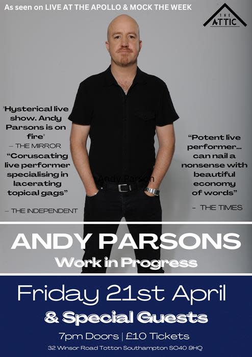 Andy Parsons Work in Progress - Visit the New Forest