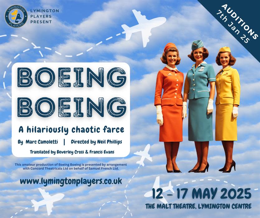 Audition - Boeing Boeing - Visit the New Forest