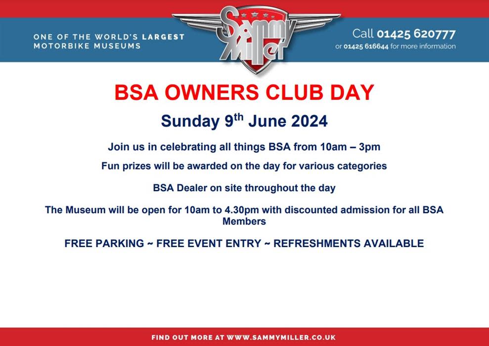 BSA Owners Club - Visit the New Forest